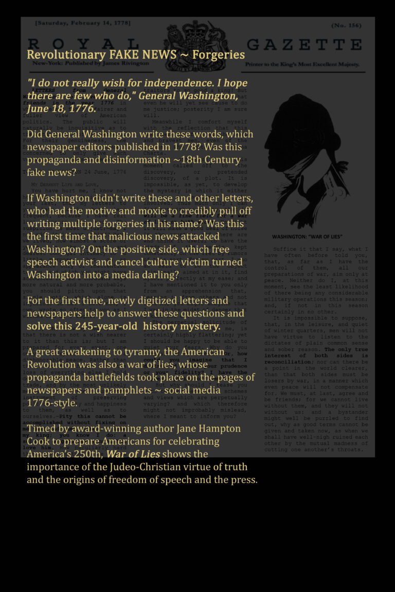 War of Lies: When George Washington Was the Target & Propaganda Was the ...