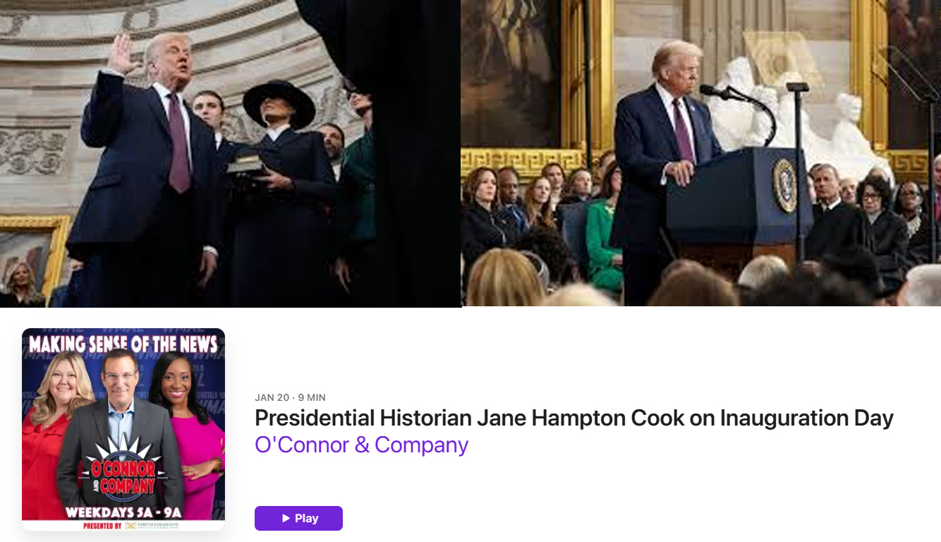 WMAL-Trump Inauguration 2025 – Jane Hampton Cook